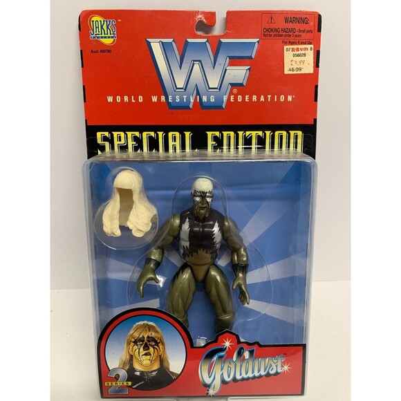 Toys | Moc Jakks Pacific Goldust Wwf Special Edition Series 2 1998 Wwe ...